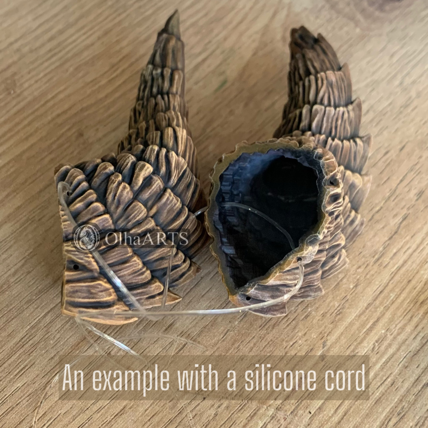 Dragon Horns — Head Accessory by OlhaARTS